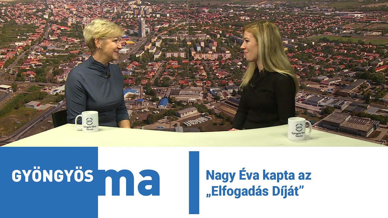 Nagy Éva kapta az „Elfogadás Díját” | Gyöngyös Ma